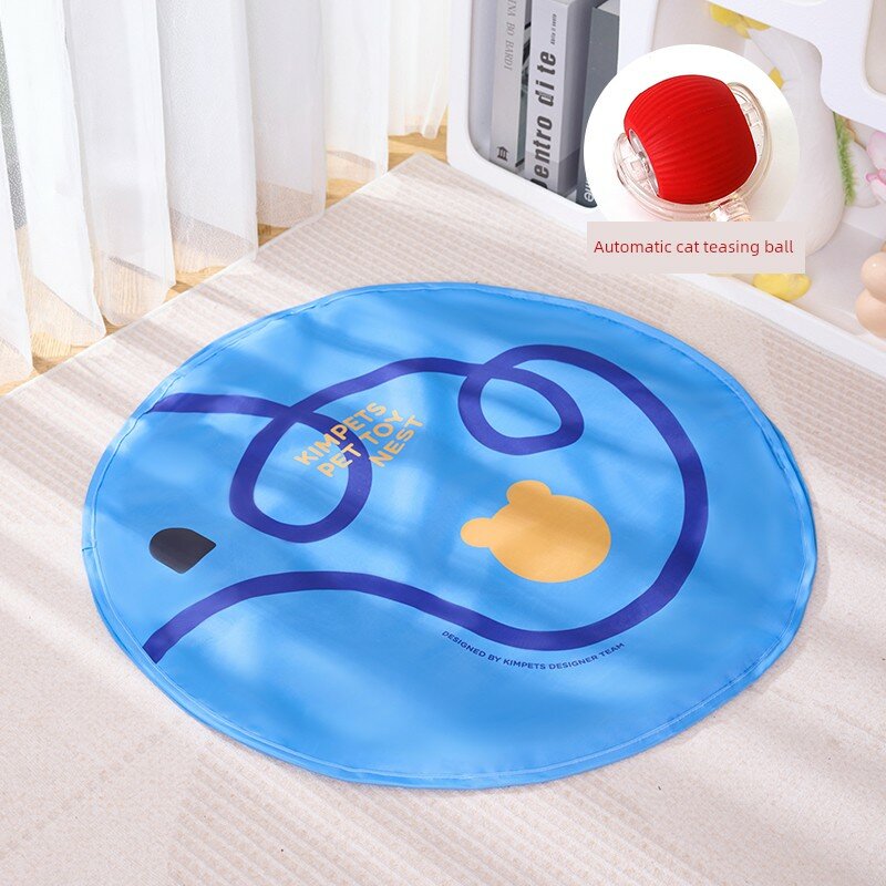 Игрушки для кошек, ловушка-приманка для кошек, гаджет для самостоятельных игр котят, автоматический мячик-дразнилка для