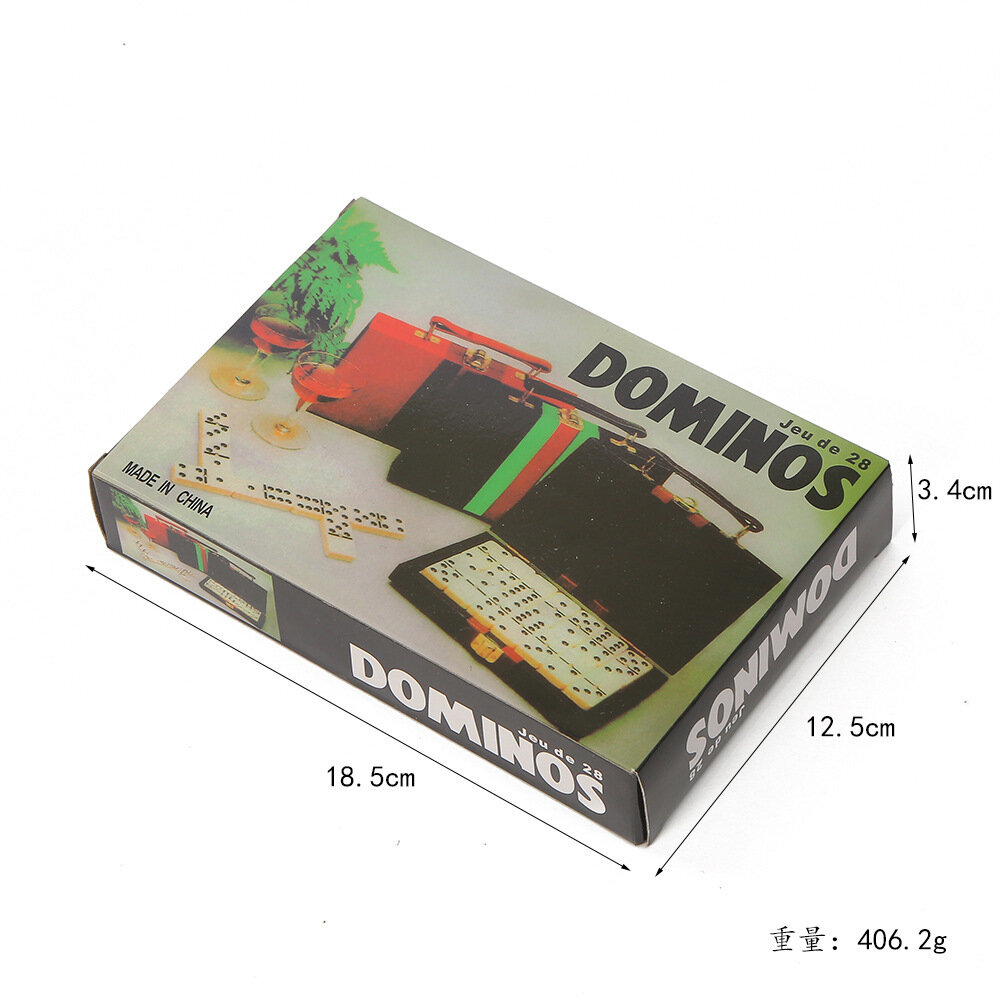 Производитель оптовой торговли на AliExpress, цвет слоновой кости, черные точки, креативная игра в шахматы и карты, подарок, домино