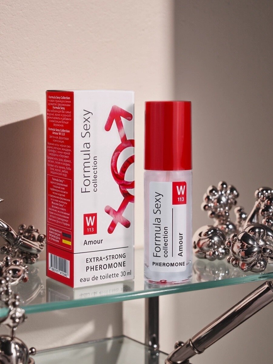 Delta parfum (Formula Sexy). Туалетная вода FS collection Amour (W113) с феромонами, 30мл.