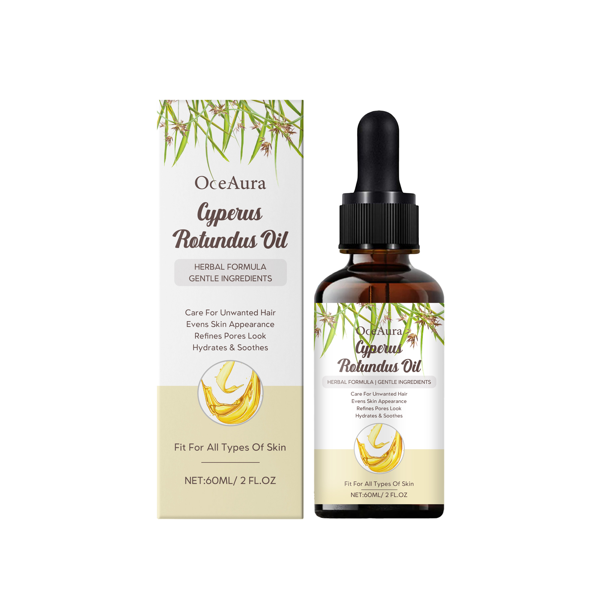 Масло для удаления волос с травяными ингредиентами, мягкое очищение, гладкая кожа тела, масло для удаления волос