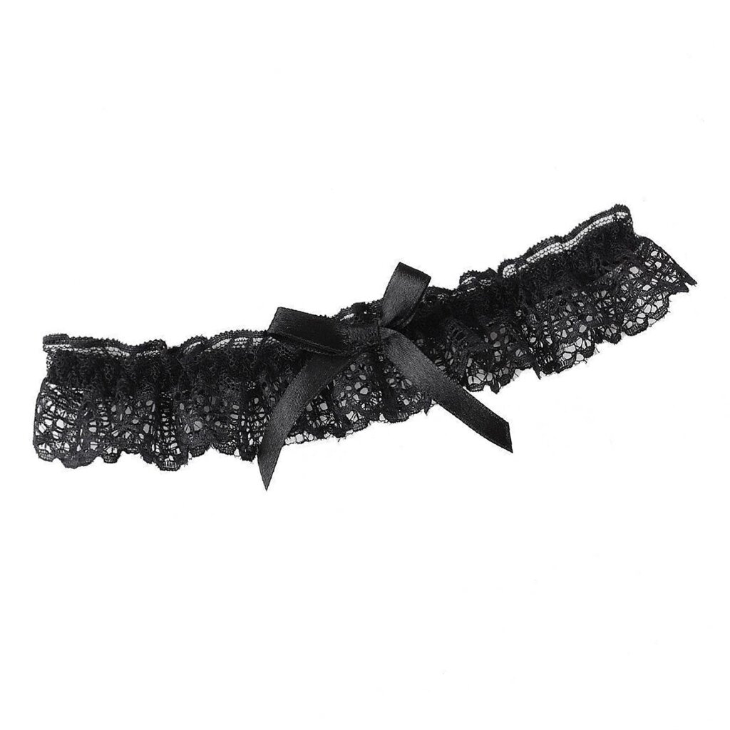 Свадебная подвязка Кружевной набедренный пояс с бантом Эластичный Набедренный бандаж Кружевные свадебные кольца для ног