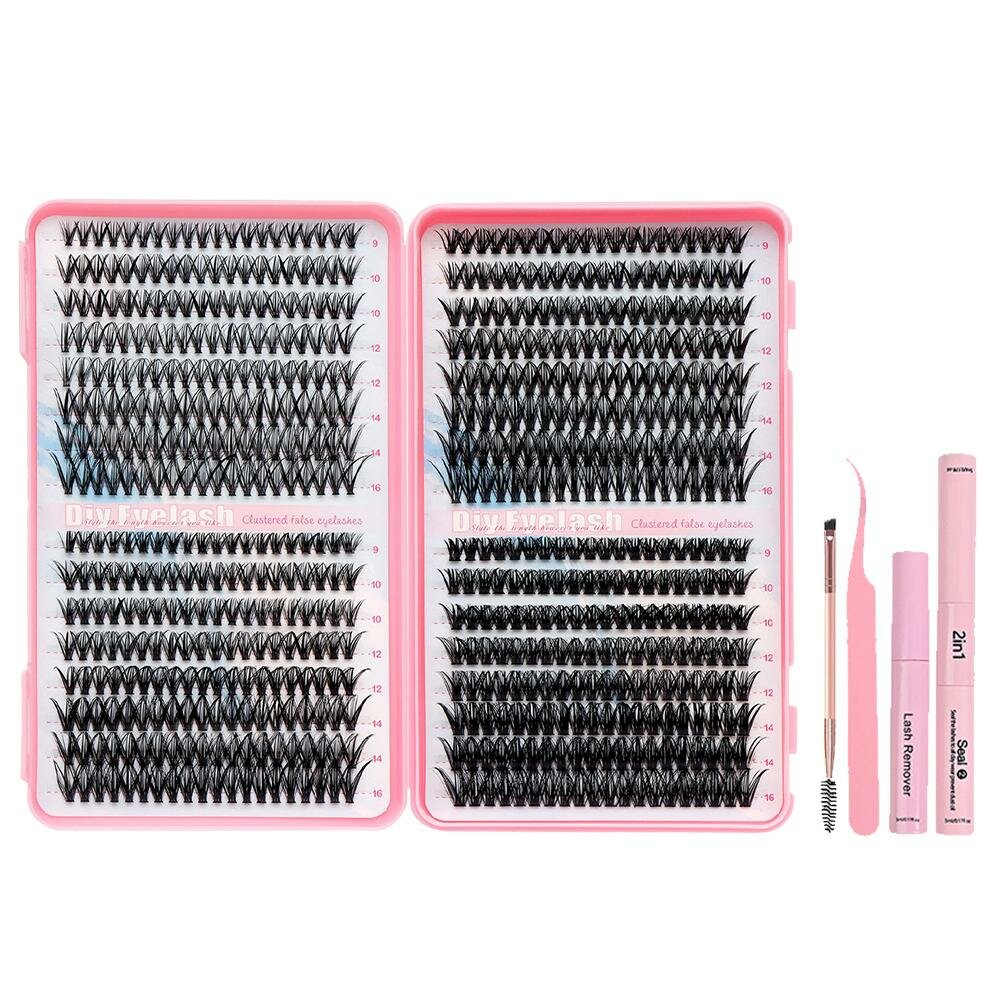30D + 40D + 50D + 60D Набор накладных ресниц (бесплатный инструмент для прививки)