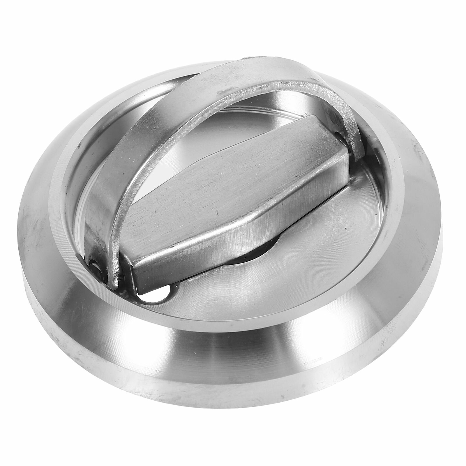 Врезная Ручка Из Нержавеющей Стали, Круглая Форма, Скрытый Монтаж, Применение В Различных Интерьерах