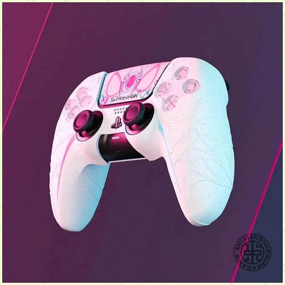 Тематический Человек-паук / Силиконовый чехол для геймпада PS5 / защитный кейс джойстика Sony Playstation 5 Dualsense