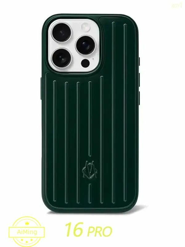 Защитный чехол для смартфона, чехол для мобильного телефона, Чехол для смартфона Apple, RIMOWA для iPhone 16 pro , зелёный
