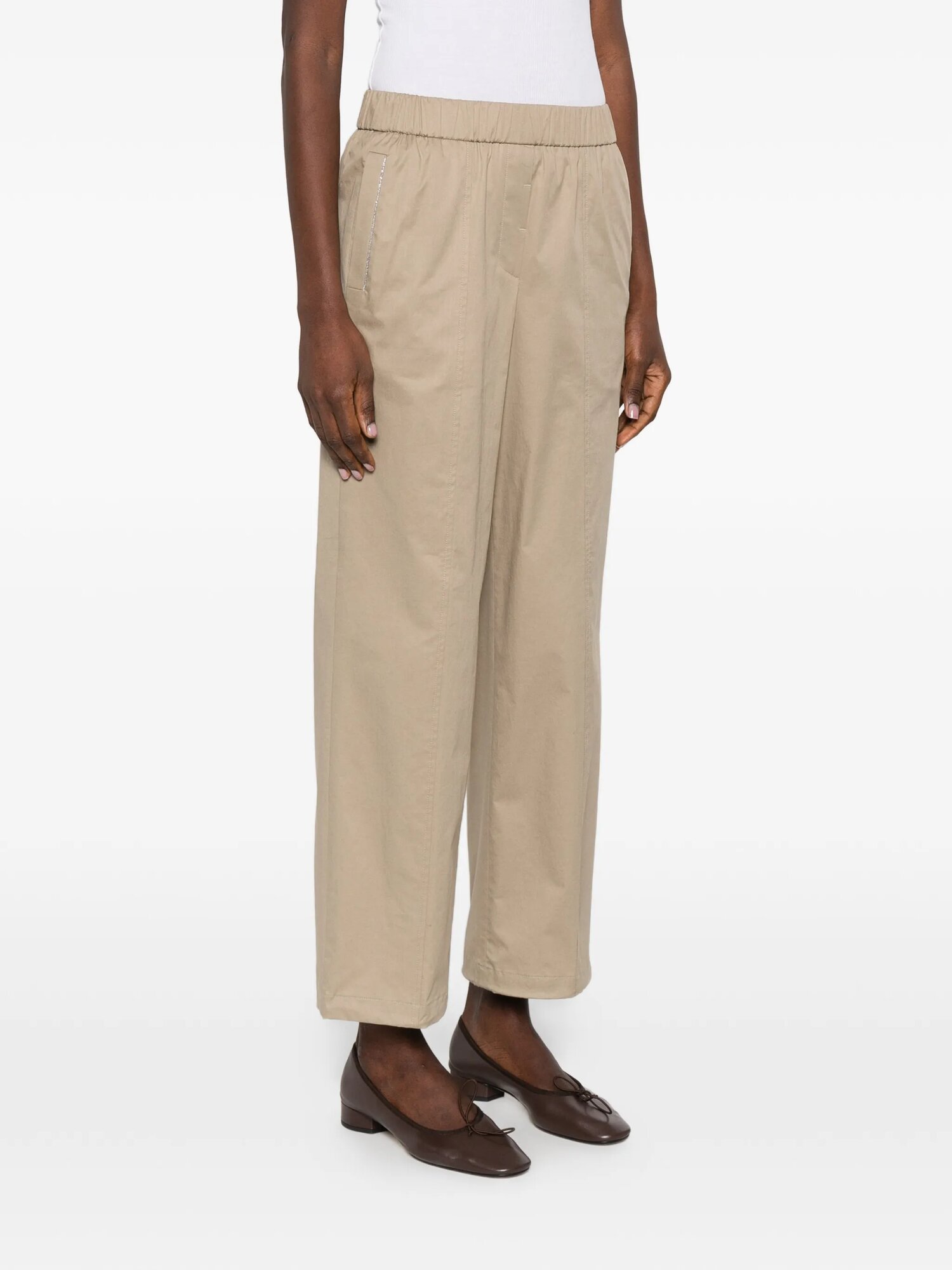 Брюки PESERICO Elasticated panelled trousers, размер 44 — фото 1