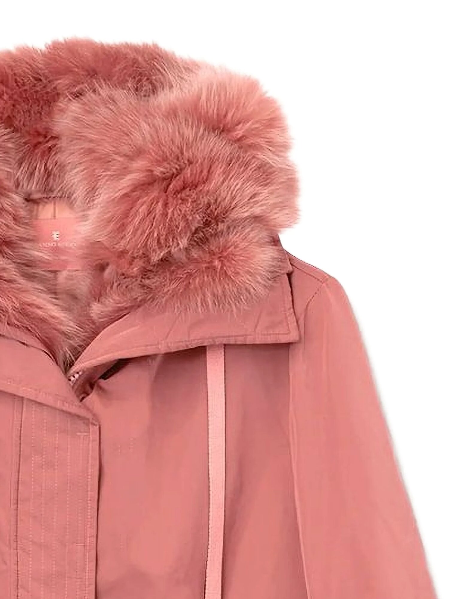 Пальто Ermanno Scervino Pink coat, размер 38, розовый — фото 1