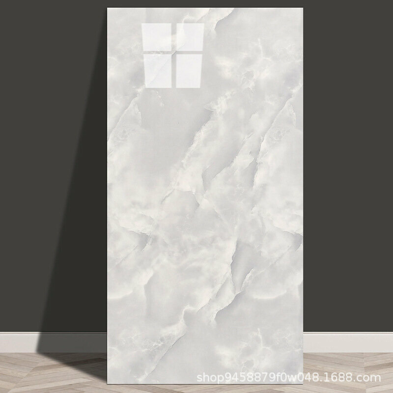 HL полноразмерная мраморная алюмокомпозитная панель, самоклеящиеся водонепроницаемые декоративные обои для кухни и ванной комнаты, маскирующие дефекты стен.