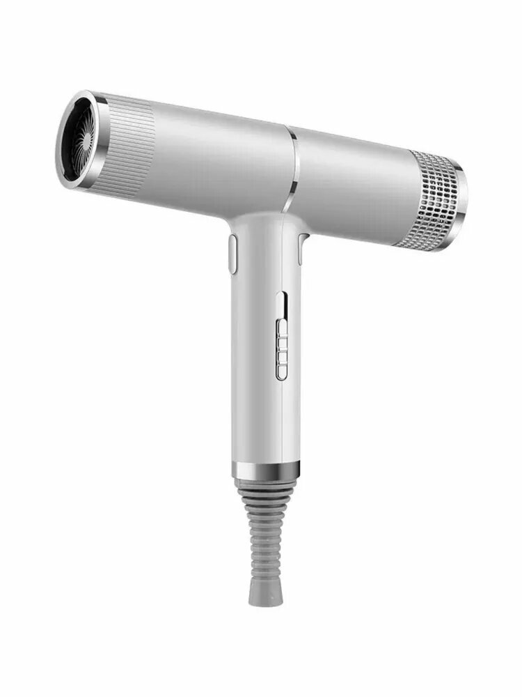 Фен для волос IQ Perfetto 2000 Вт, скоростей 3, серебристый