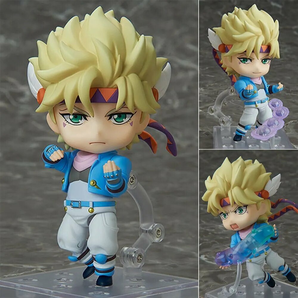 Фигурка Невероятные приключения ДжоДжо Цезарь Антонио Цеппели / JoJo's Bizarre Adventure Battle Tendency Caesar Anthonio Zeppeli Подарки для болельщиков 10 см