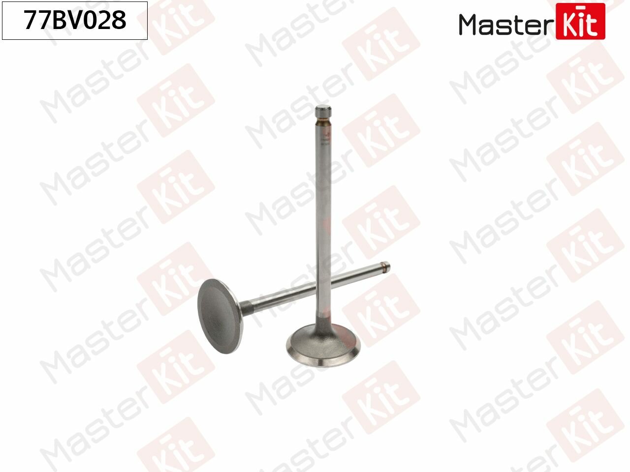 Клапан впускной Hyundai/Kia 4G61 (комплект 4шт) MasterKit 77BV028