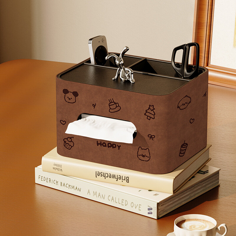 Картонная настольная коробка для салфеток, гостиная, кофейный столик, высококачественная креативная коробка для салфеток, многофункциональная коробка для хранения, коробка для салфеток в спальне