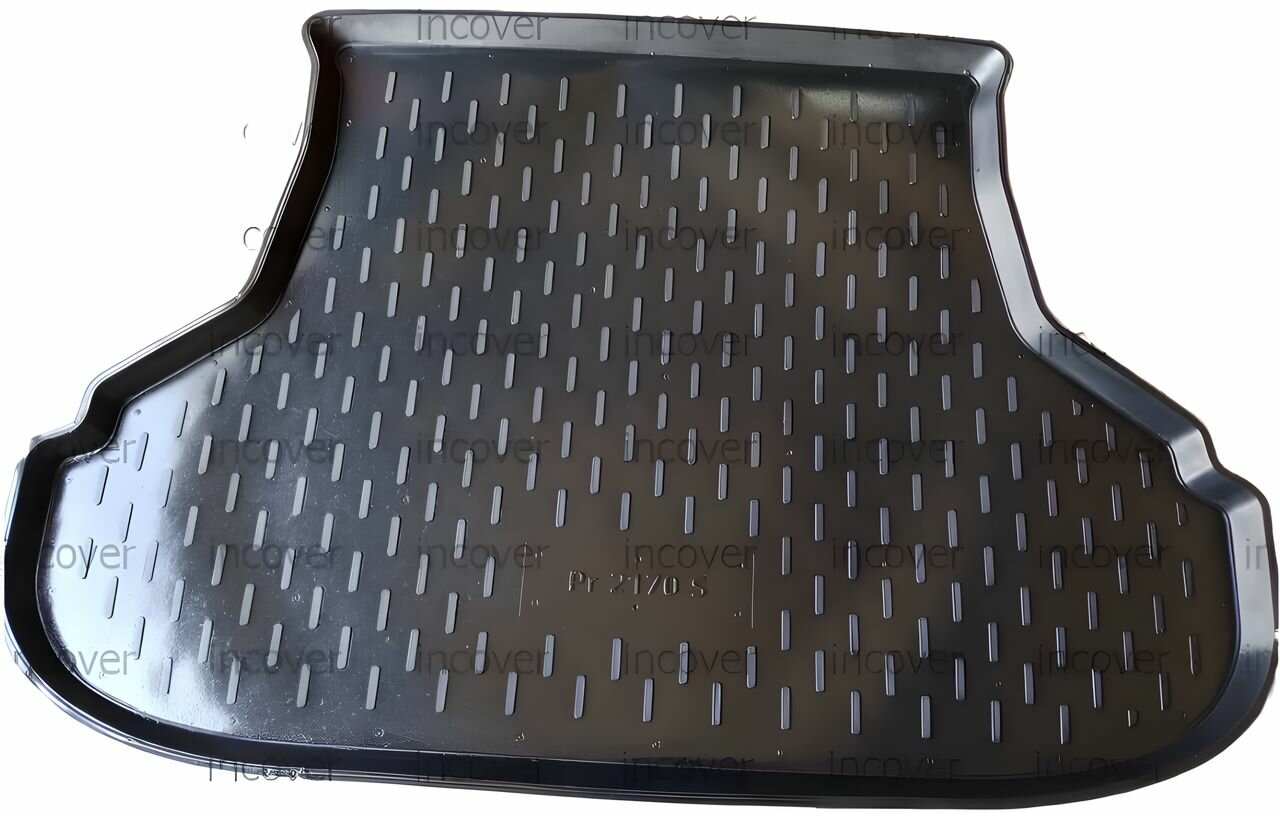 Коврик в багажник подходит для Лада Приора седан /подходит для Lada Priora sedan пластик