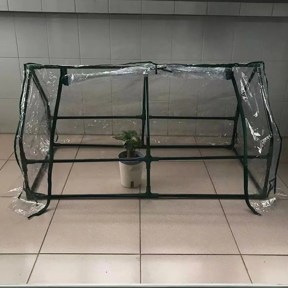 OZ-SPTP Садовый мини-парник, чехол для переносной теплицы, прозрачный, для помещений и улицы, для растений