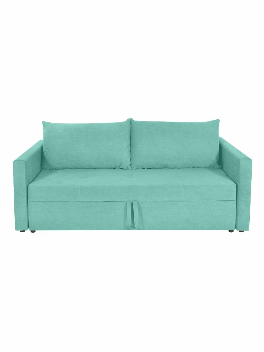 Диван раскладной Сити с подлокотниками 1800 (спальное место 1600*1900), Vita 020 мятный