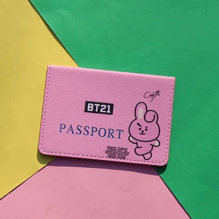 BTS BT21 Набор для паспорта