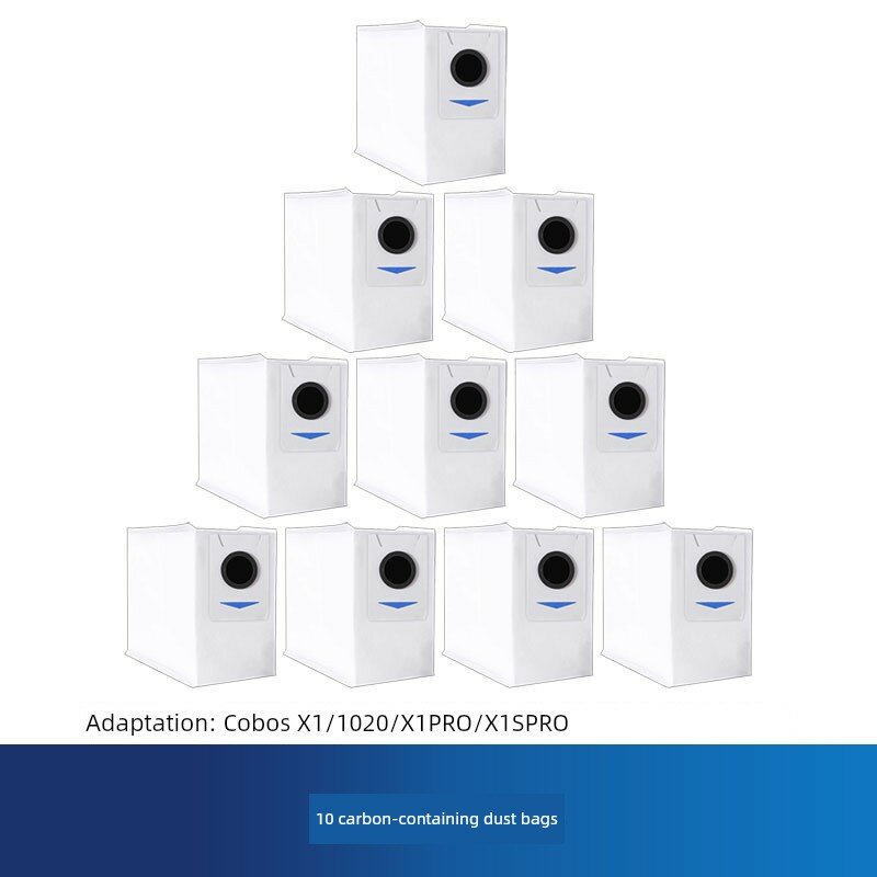 Ecovacs X1/X2/X5/X8/T10/T20/T30/T50 мешок для пыли подметальные аксессуары для роботов мешок для мусора [Серия