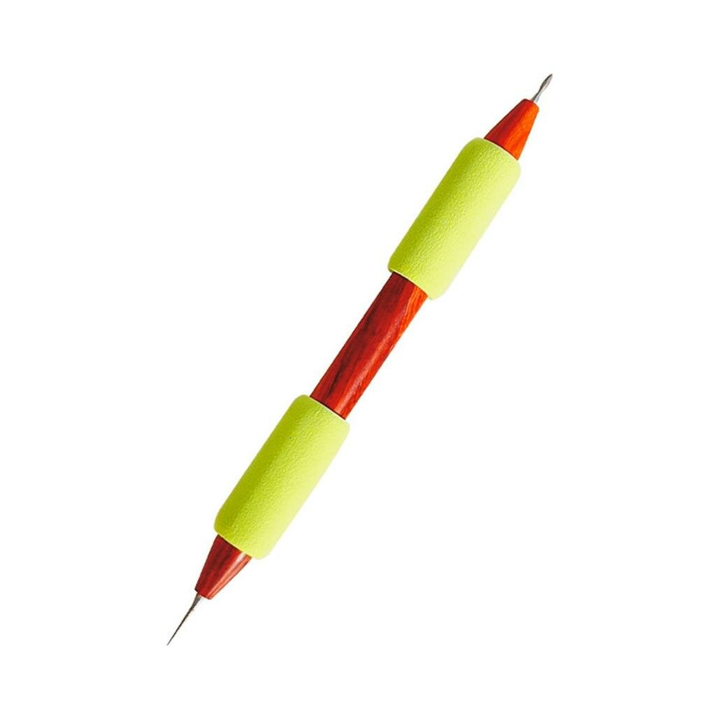 Двусторонняя гравировальная игла для керамики, Зеленый