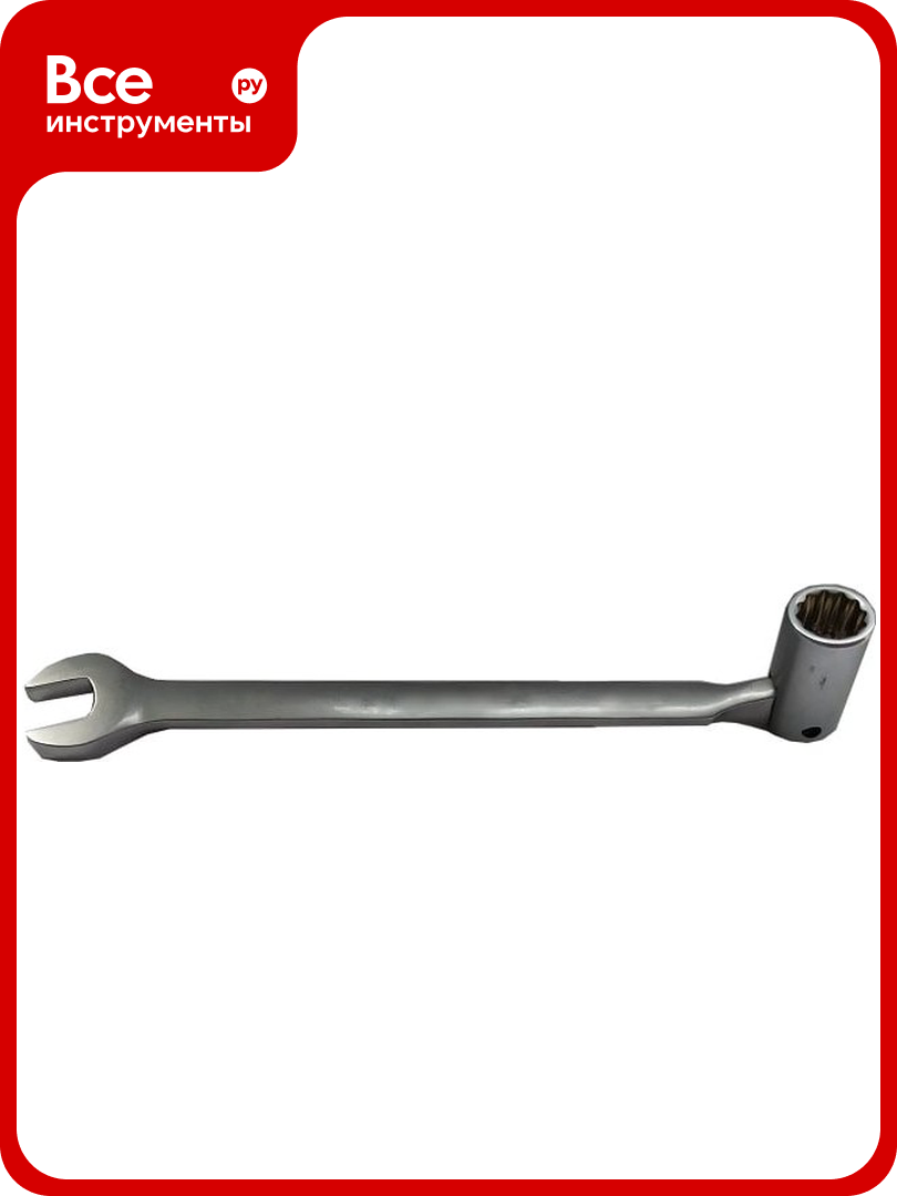 Гаечный ключ Thorvik CSW18 комбинированный карданный, из CrV с хромированным покрытием, многоугольная головка