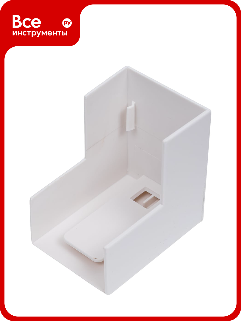 Внешний плавный угол Экопласт RME стандарт TIA 40/25, 5шт 72208-5, выполнен из ПВХ, белый, со степенью защиты