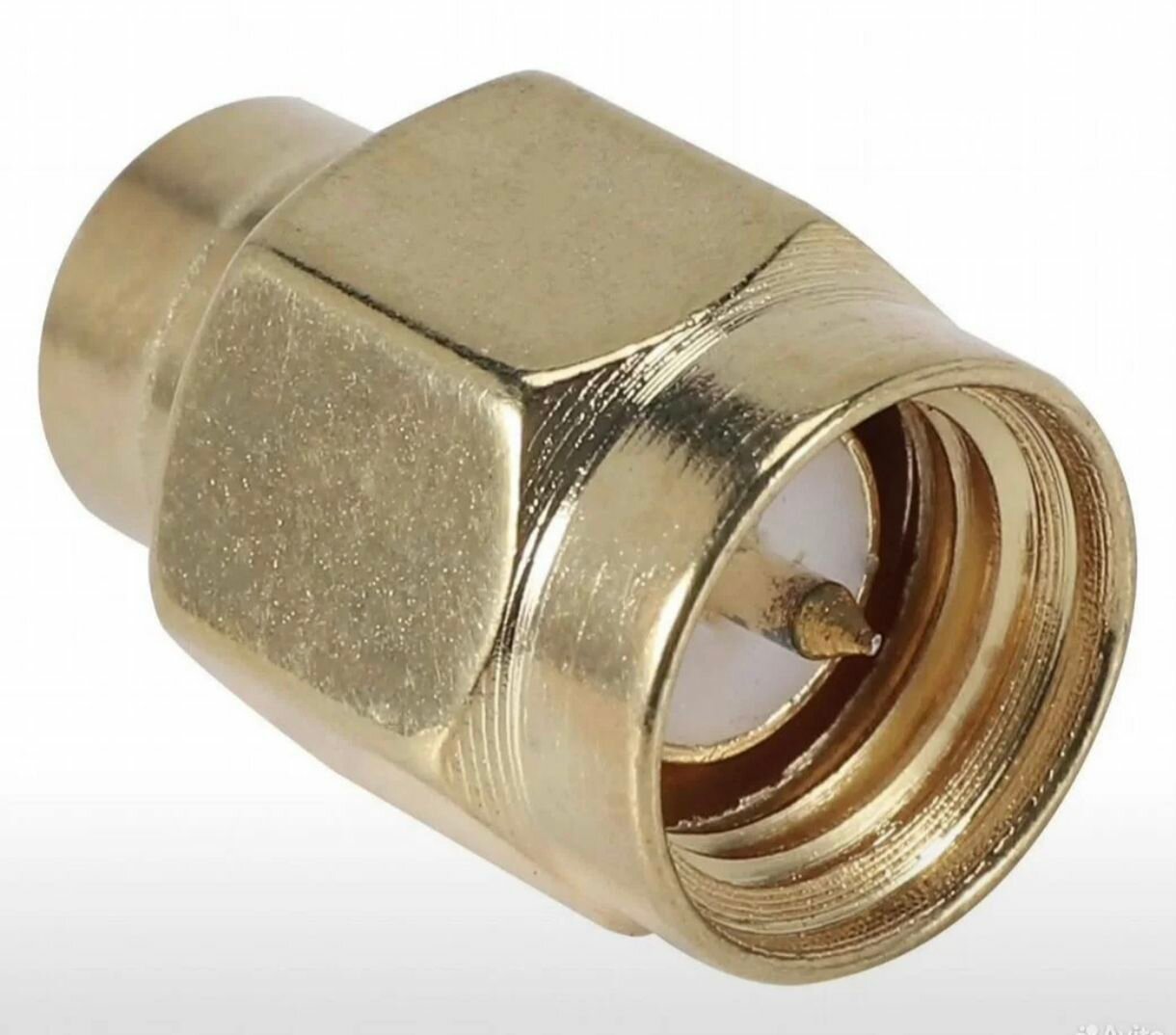 Разъём SMA Male под пайку на кабель RG 402 CF-141-50 разъём S-115-141 - 10 шт