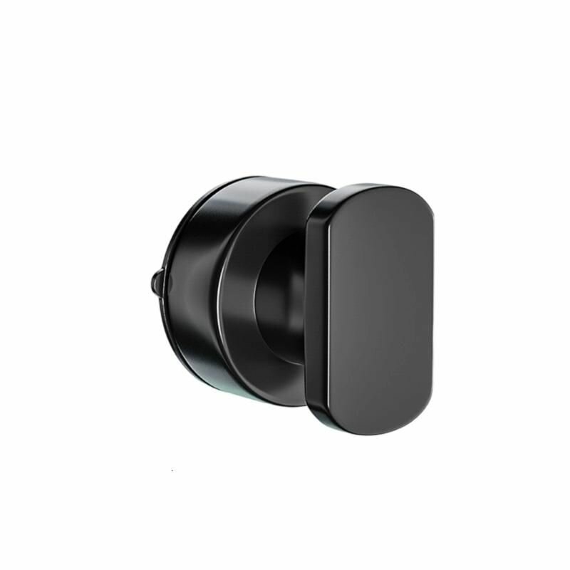 Ручка для стеклянной двери с регулируемой присоской, - Черная труба