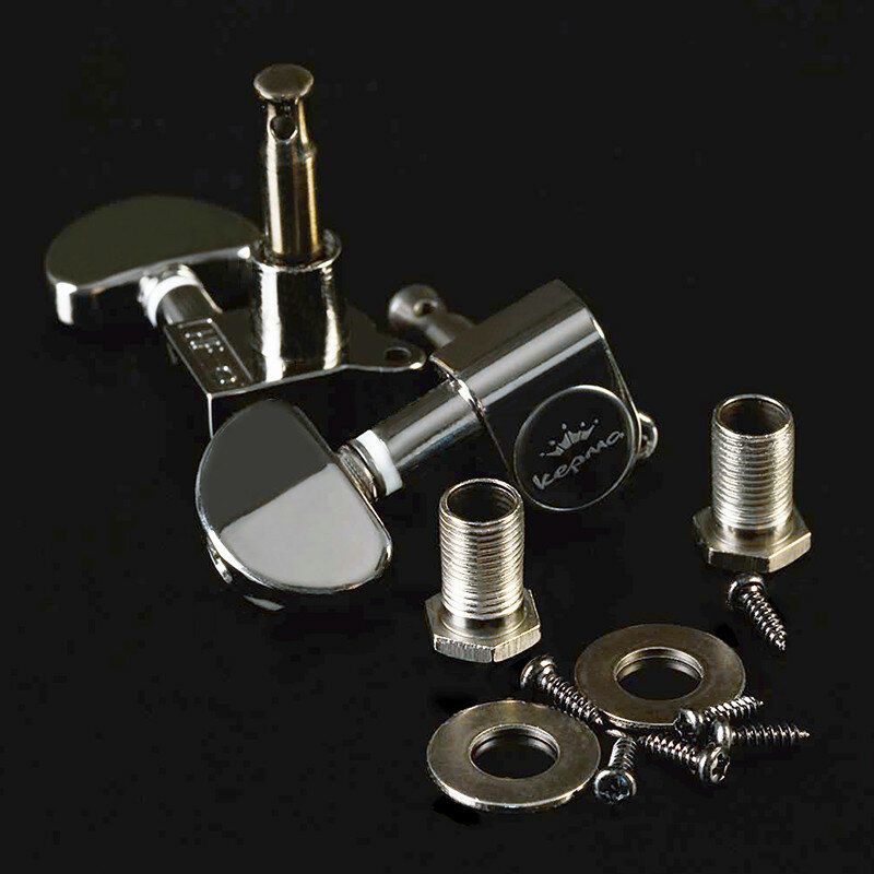 Колки для гитары, полностью закрытый металлический тюнер Кама, колки для народной гитары, ручка для скручивания струн, 6-й тюнер, гаечный ключ, отвертка