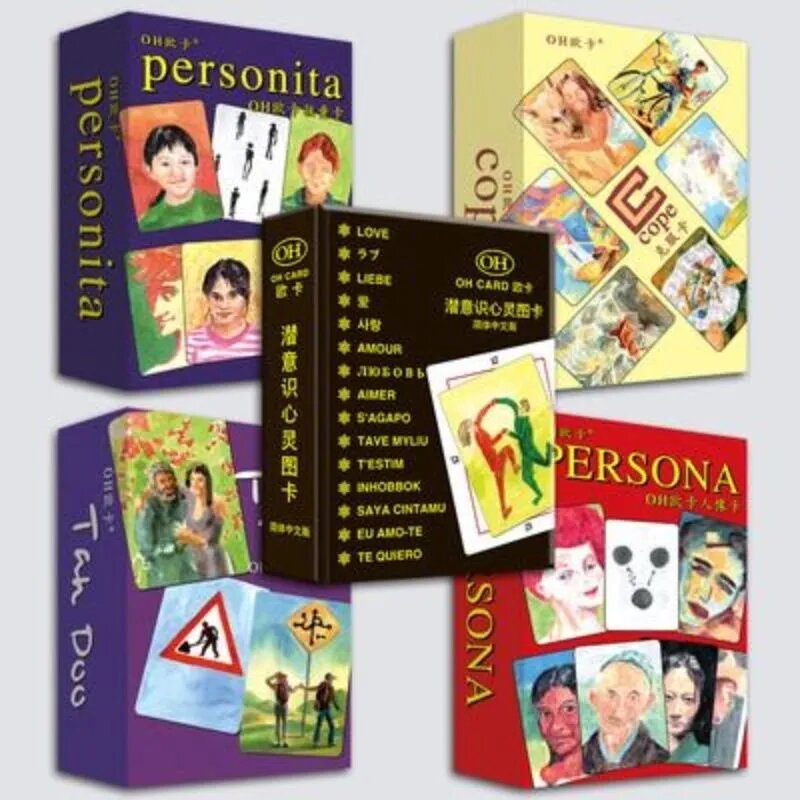 Метафорические карты "PERSONA" (Персона), 110 карт, Произведено в Китае — фото 1
