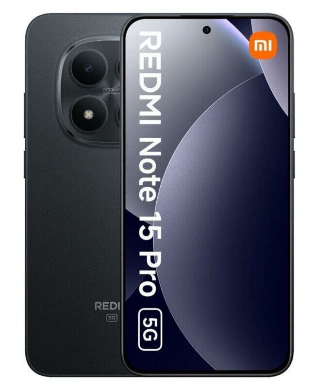 Смартфон Xiaomi Redmi Note 15 Pro 5G, 8/256Gb, Black (Черный)
