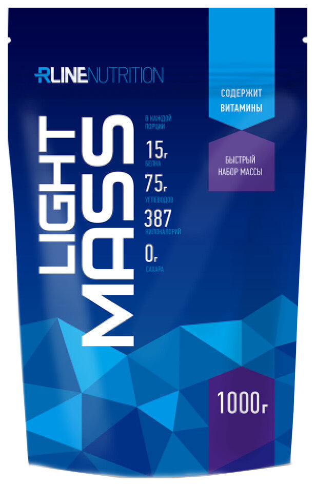 Light MASS 1000 gr, 10 порции(й), клубника