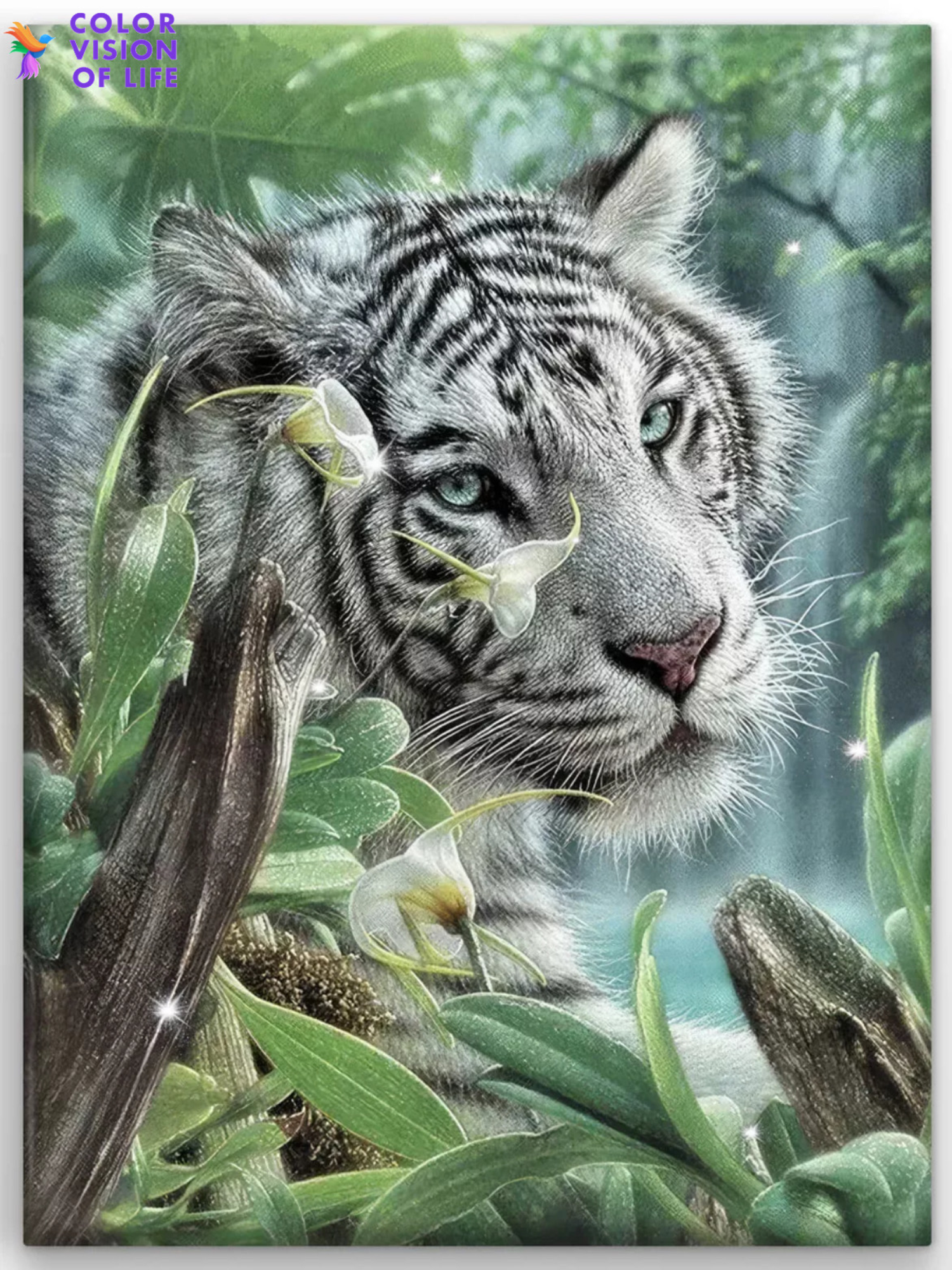 Алмазная мозаика на подрамнике 40х50/Животные