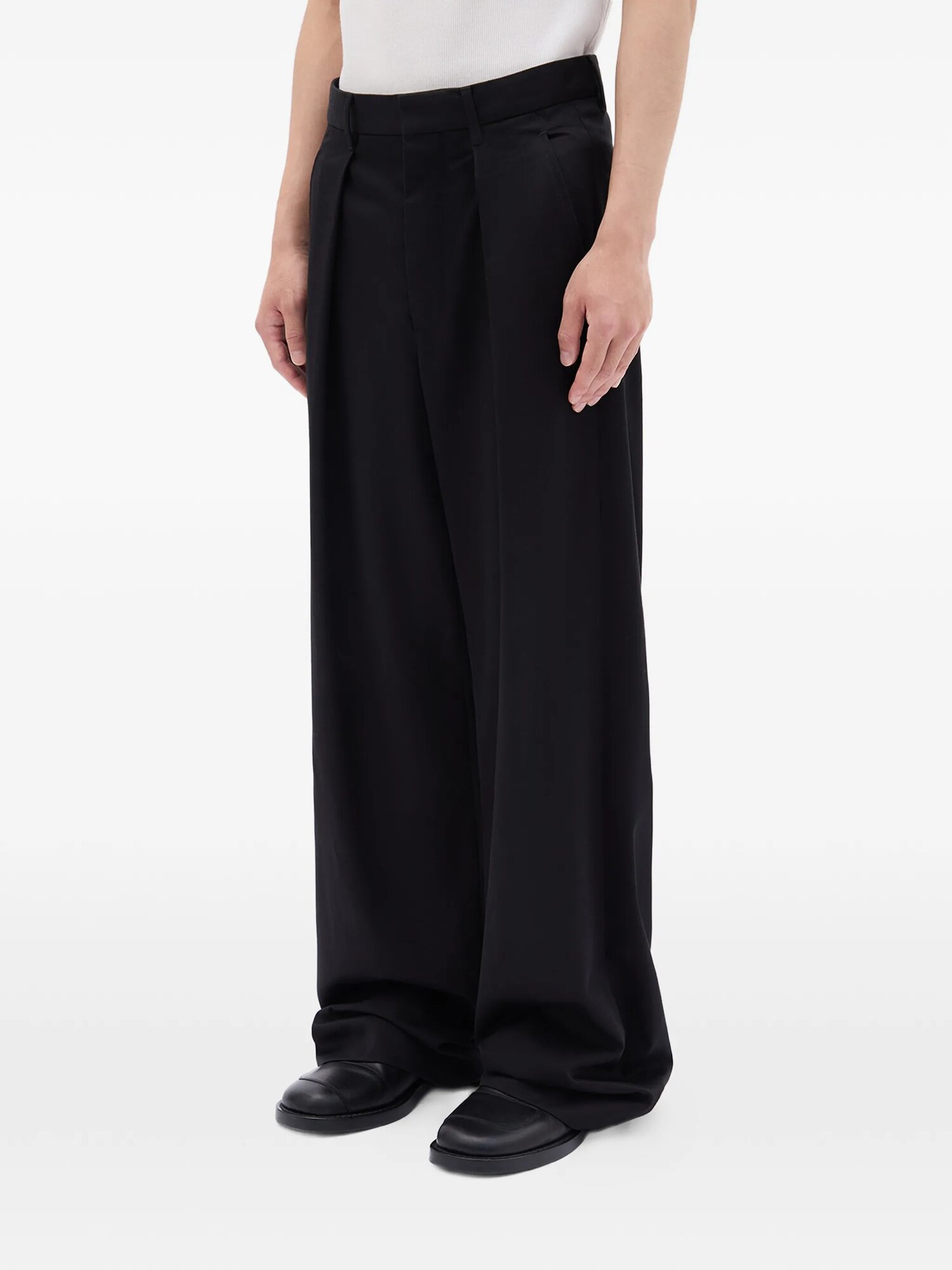 Брюки классические Ann Demeulemeester, размер 46, черный — фото 1