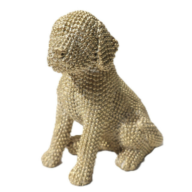 Статуэтка декоративная Вещицы "Лабрадор", 10,5х6,5х12,5 см, полирезин