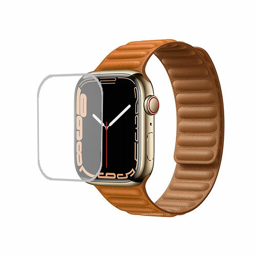 Скрин Мобайл защитный экран для Apple Watch Series 7 41mm из гидрогелевая плёнка прозрачная