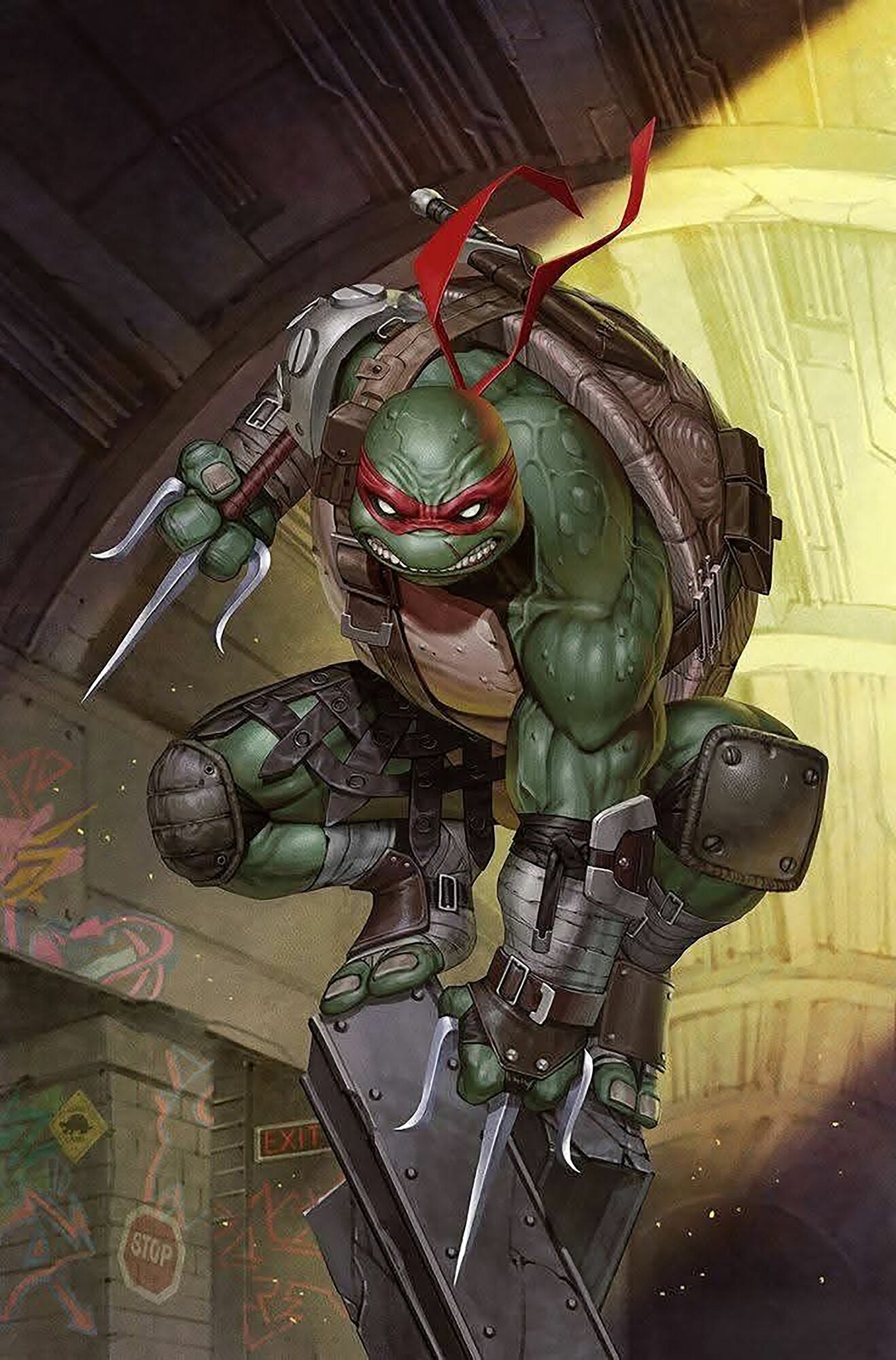 Плакат черепашки ниндзя