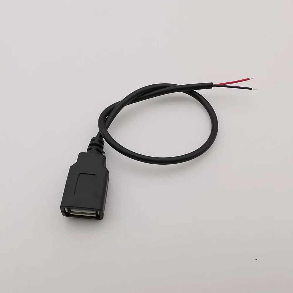 2-контактный 4-контактный провод 5 В USB 2.0 A Мужской Женский Разъем питания Косичка Кабель Разъем для зарядного шнура Удлинитель 0,3 м 1 м 2 м