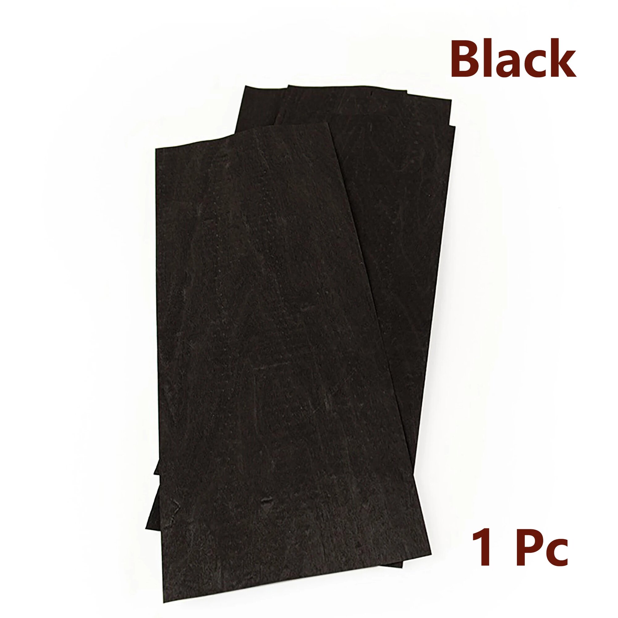 Натурально окрашенный кленовый шпон Черный, черный