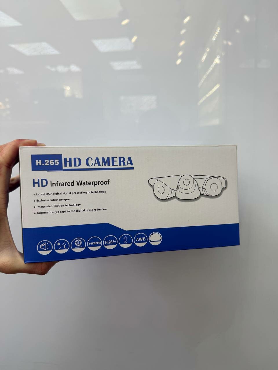 Видеокамера HD Camera TS-IPW75G5-AF, IP-камера, Bullet, Waterproof, разрешение HD