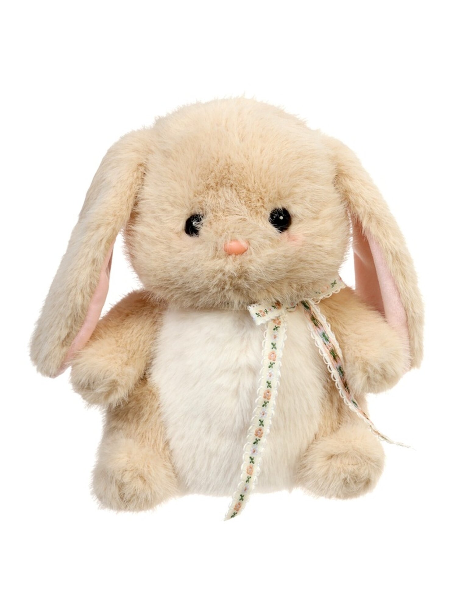 Мягкая игрушка Сима-ленд "Кролик", синтепон, 23 см, цвет бежевый