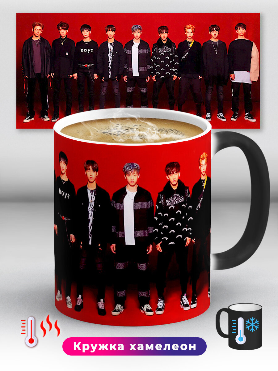 Кружка хамелеон Stray Kids K-POP
