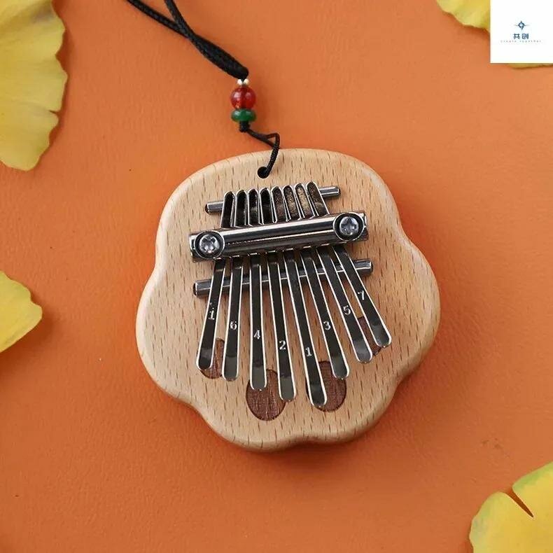 Калимба: Компактный Деревянный Инструмент 8 Нот Для Релаксации - Идеальный Новогодний Подарок Легкое Обучение Музыкальный Инструмент For Начинающих И Любителей Африканской Музыки