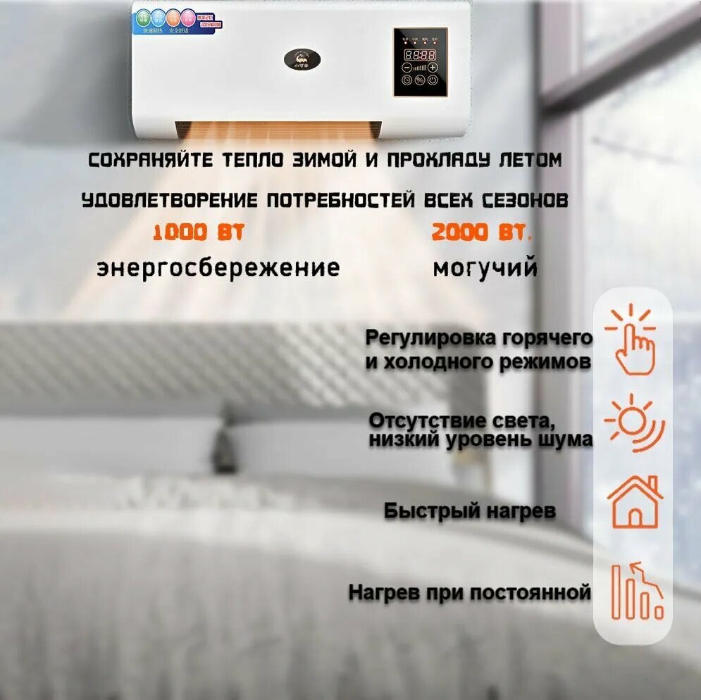 Настенный монтаж отопительного и охлаждающего оборудования