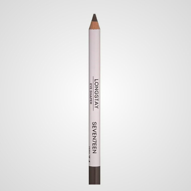 Карандаш для век устойчивый тон 34 Тёмно-коричневый SEVENTEEN LONGSTAY Eye SHAPER PENCIL Карандаш 1,14 гр