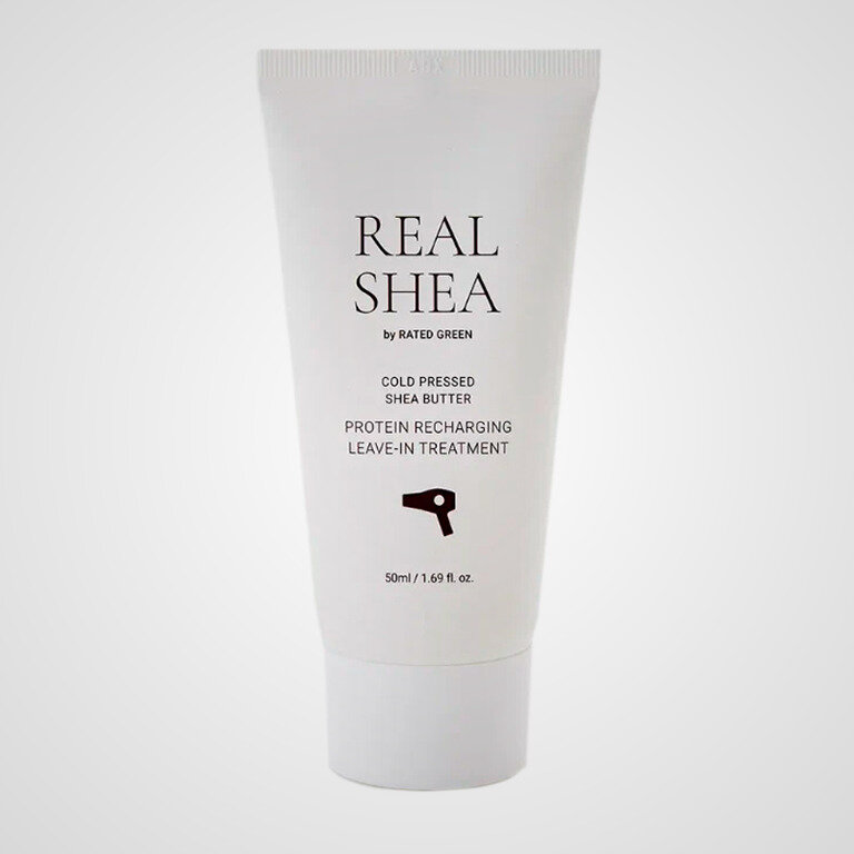 Восстанавливающий крем для волос с маслом ши холодного отжима 50 мл RATED GREEN cold pressed shea butter protein recharging leave-in treatment Крем 50 мл