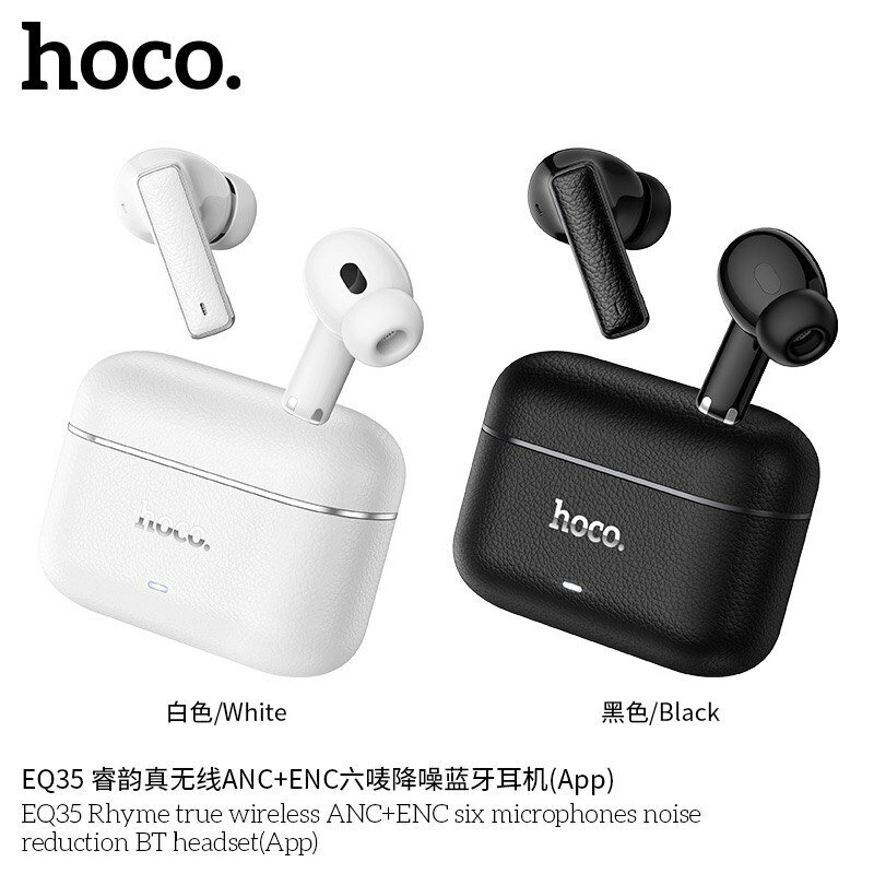 Наушники Hoco EQ35 TWS, активное шумоподавление, беспроводное подключение, черные