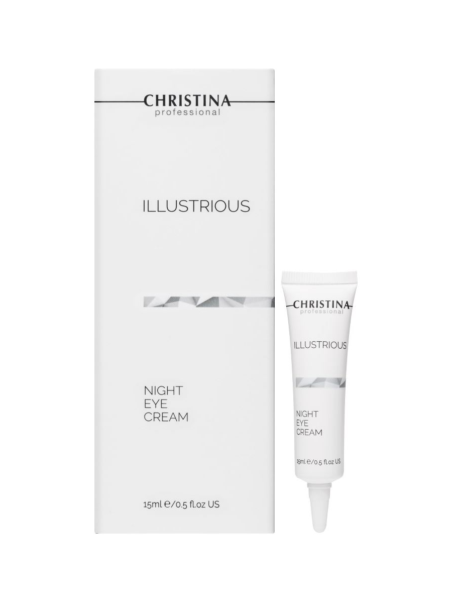 Крем Christina Illustious Night Eye Cream Омолаживающий ночной для кожи вокруг глаз, 15 мл