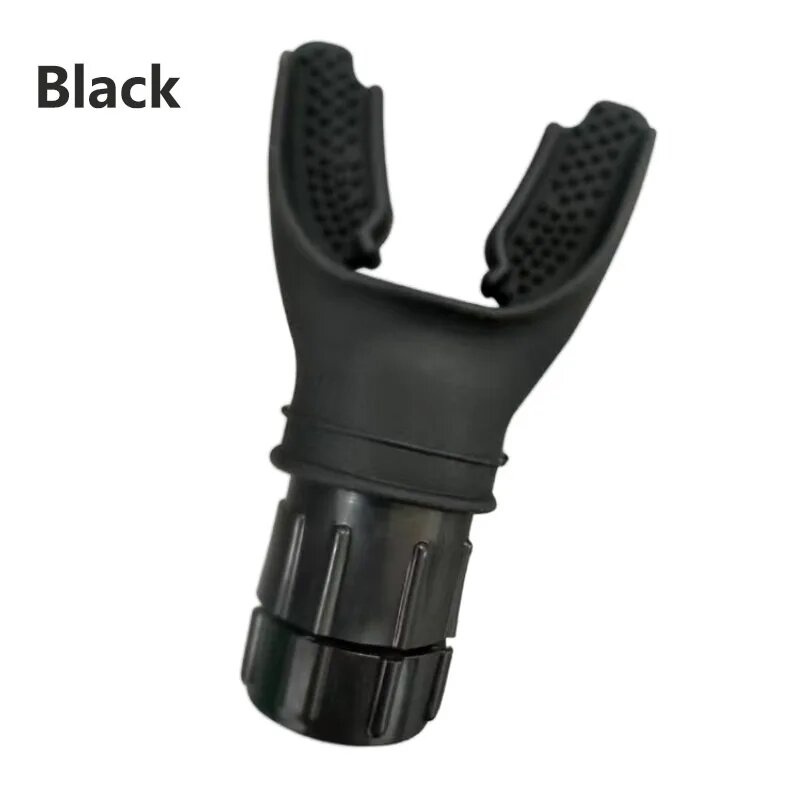 Регулируемый дыхательный тренажер из силикона Черный, 1pcs1