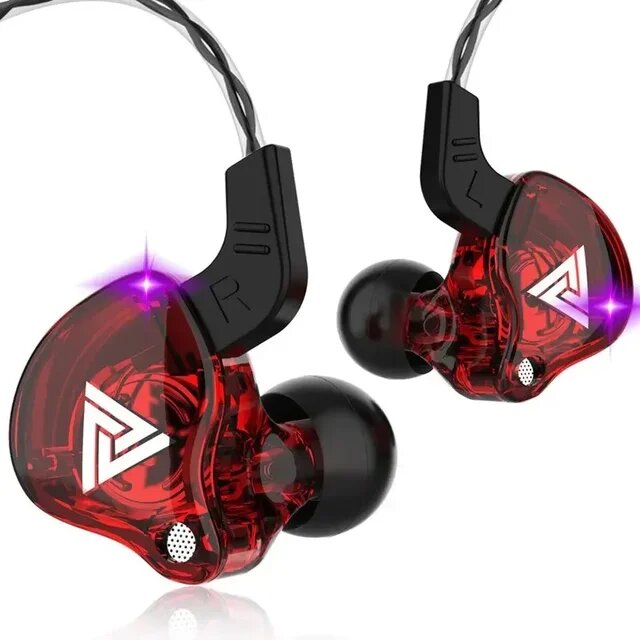 Оригинальные проводные HiFi наушники QKZ AK6 с медным излучателем, для гонок и спорта, с мощными басами, стереонаушники, внутриканальные наушники с разъемом 3,5 мм и микрофоном.