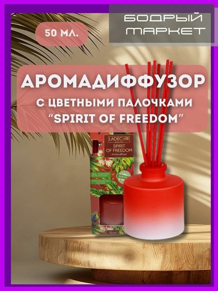 Аромадиффузор "Spirit of freedom" 50 мл.