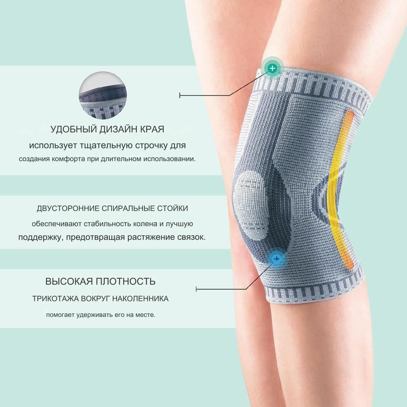 Бандаж на коленный сустав 2920 Oppo Medical размер L